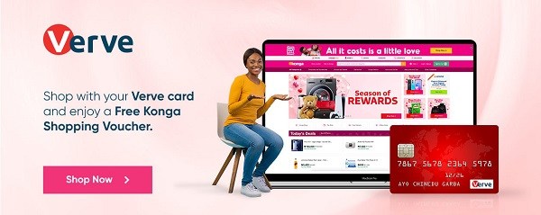Konga partners Verve to delight customers with free shopping vouchers